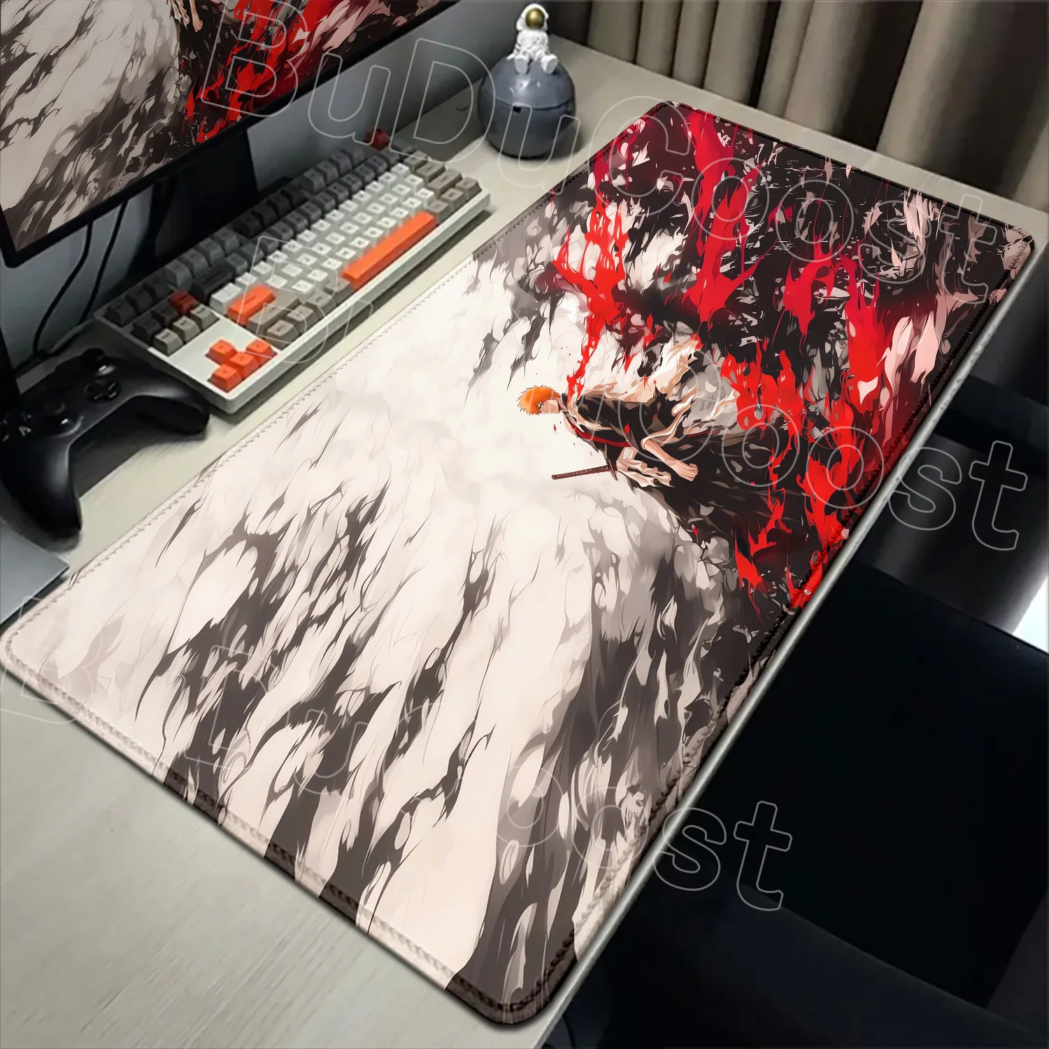 2026 New Anime HD Wallpaper Bleach Mouse Pad Laptop Gaming Keyboard Mat ...