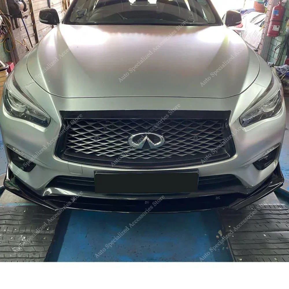 For Infiniti Q50 2th Car Front Bumper Lip Spoiler Splitter Diffuser Q50 ...