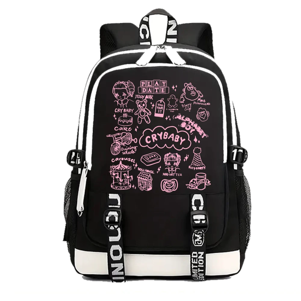 Melanie Martinez Backpack Women Men Cry Baby Girls Fashion Travel ...