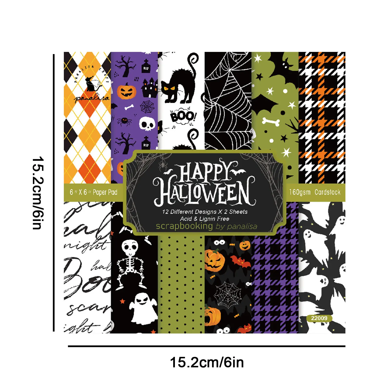 Halloween Scrapbook Paper Patterns
