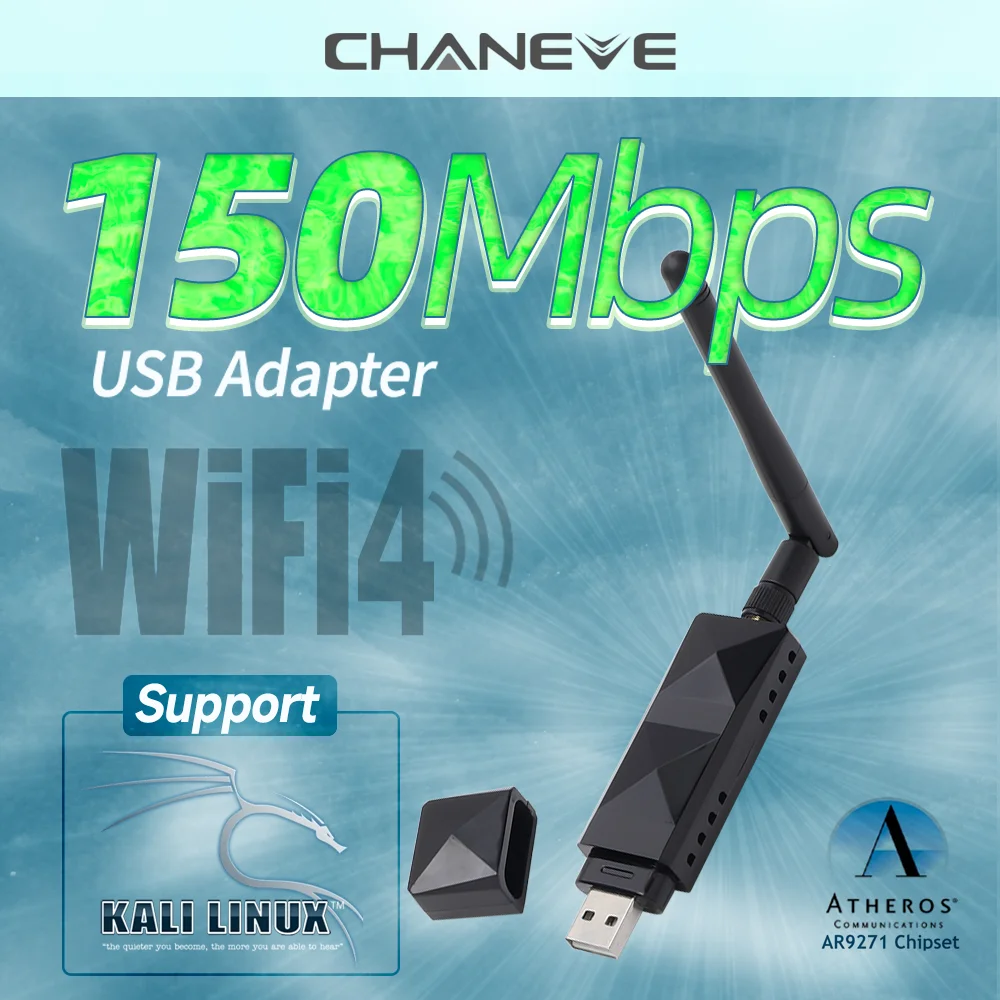Shop Generic Atheros AR9271 Chipset 150Mbps Wireless USB WiFi Adapter 802.11n Network With 5DB ...
