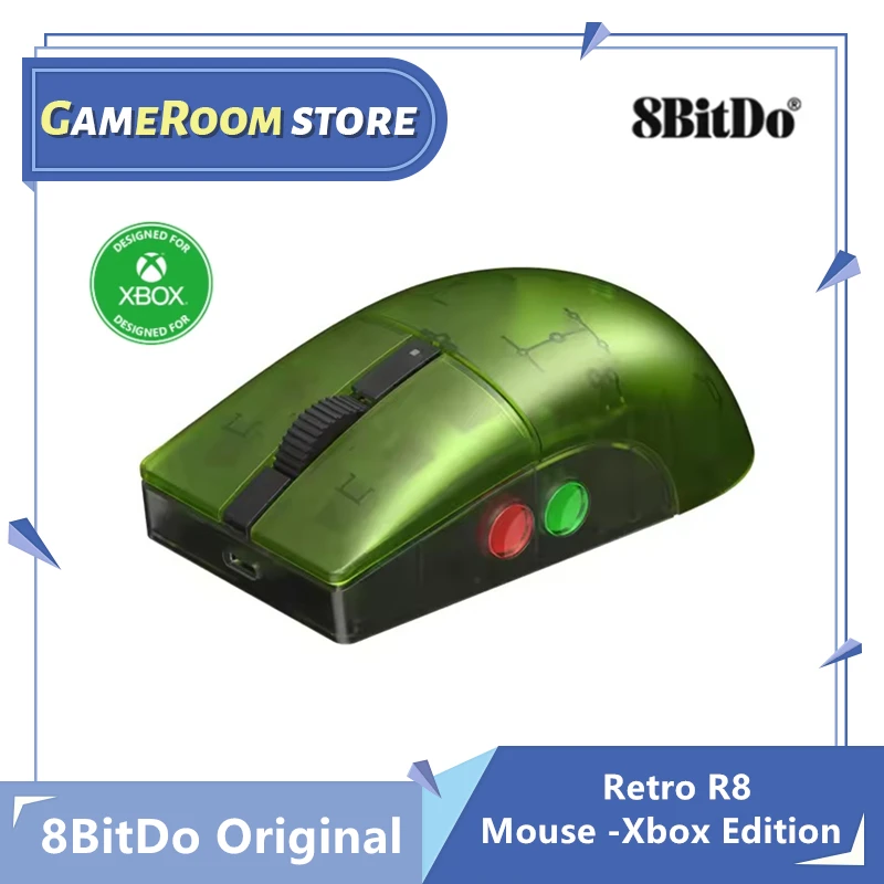 Asus Gaming Mouse 8BitDo Retro R8 Mouse With PAW 3395 Optical Sensor DPI 26K, Wireless 4K ...