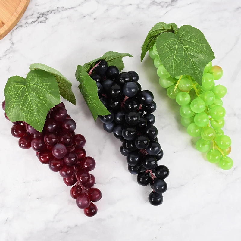 High-Simulation-Grape-Plastic-Fruit-Fake-Fruits-Photo-Props-Artificial ...