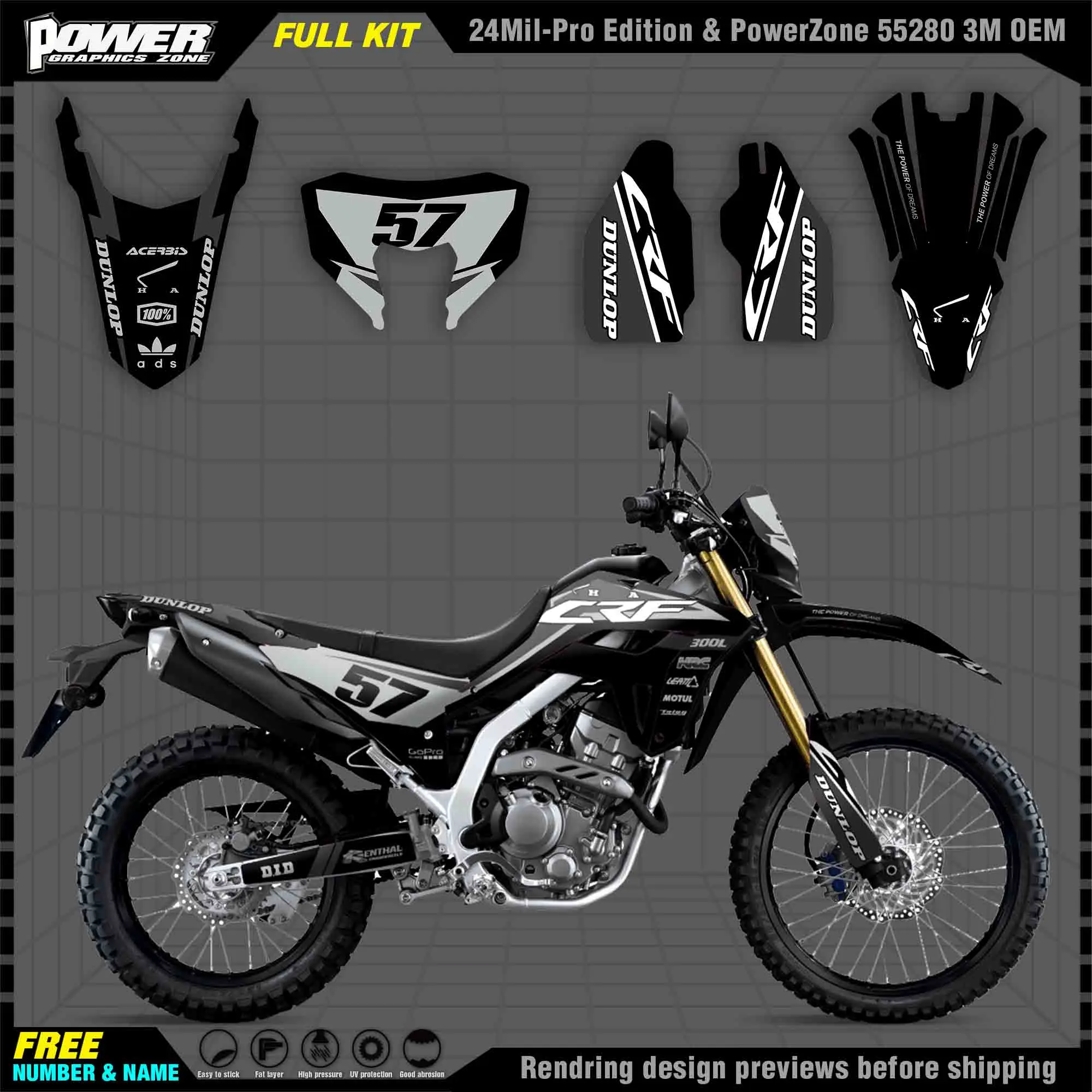 PowerZone-Custom-Team-Graphics-Backgrounds-Decals-Stickers-Kit-For ...