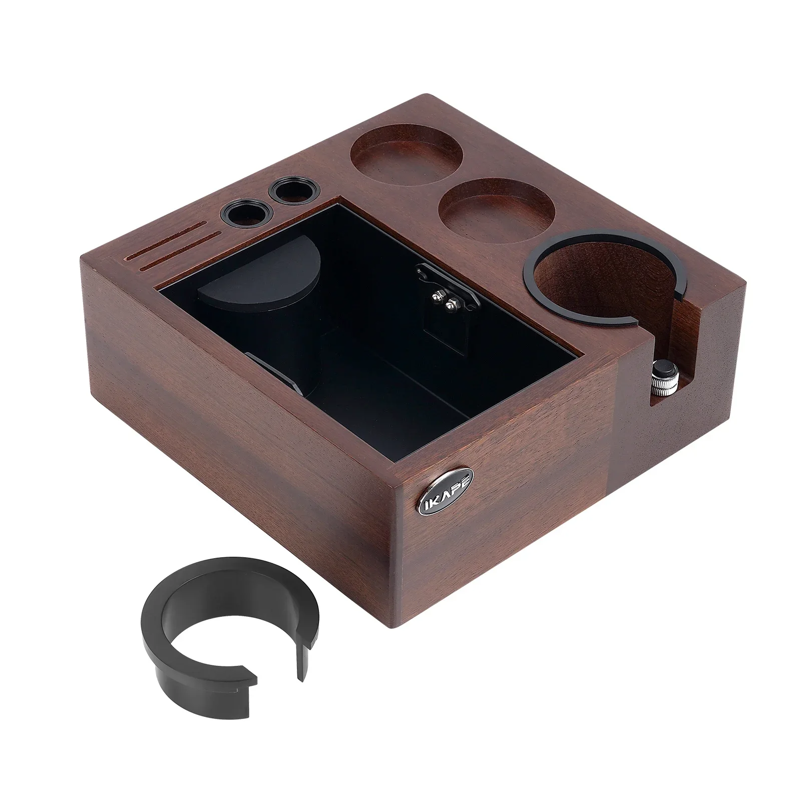 IKAPE-V2-Espresso-Knock-Box-Caixa-Organizadora-de-Caf-Natural-Walnut ...