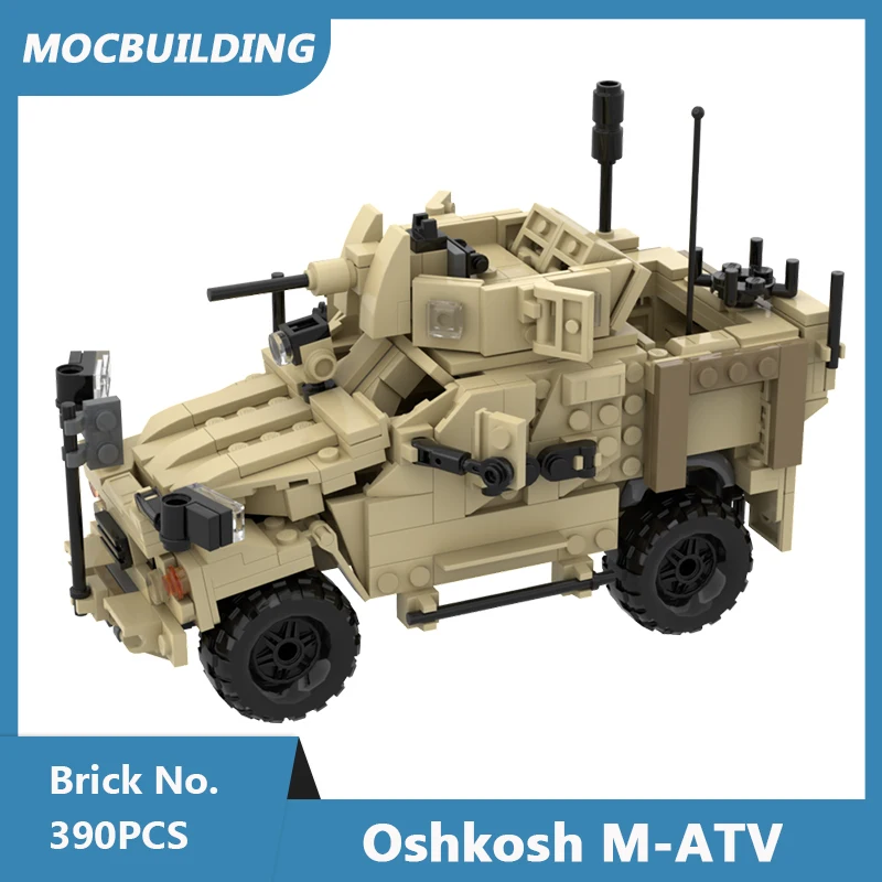 MOC-Building-Blocks-Oshkosh-MRAP-All-Terrain-Vehicle-Model-DIY ...