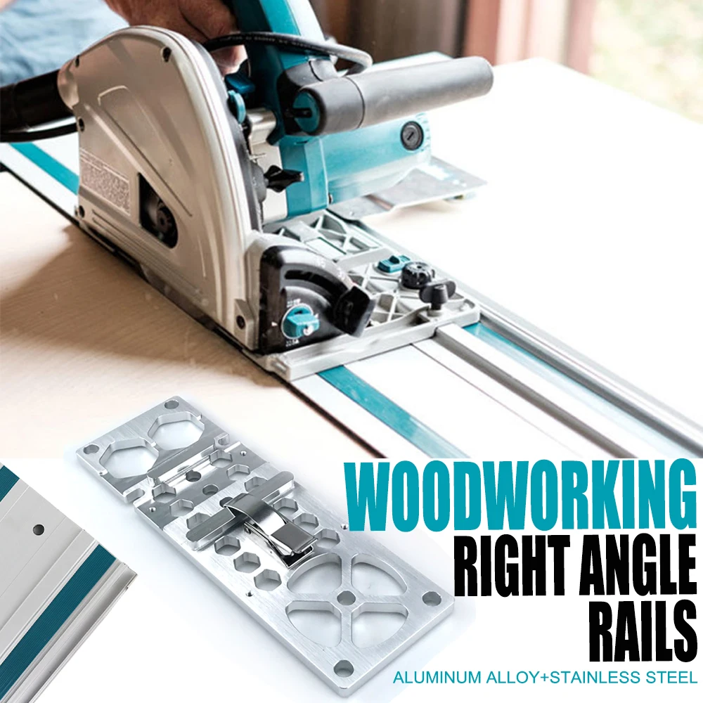 Woodworking-Electric-Circular-Saw-Track-Right-Angle-Positioning-Plate ...
