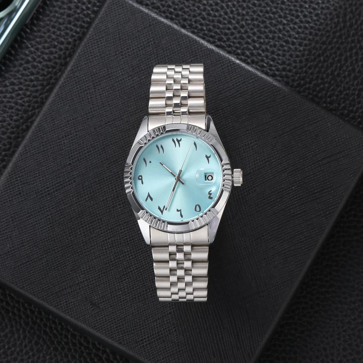 Custom-Logo-Name-Watch-Baby-Blue-and-Black.jpg