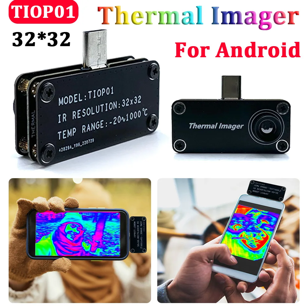 Type-C-Interface-32x32-Resolution-Infrared-Thermal-Imager-Multifunction ...