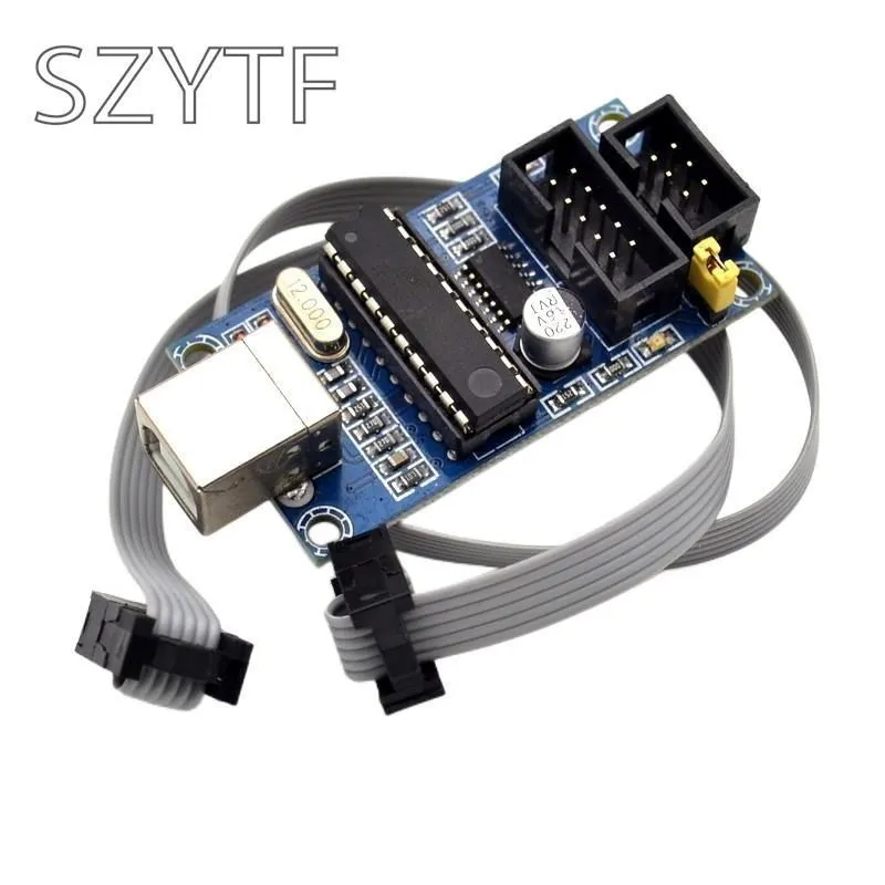 USBTiny-USBtinyISP-AVR-ISP-programc-Bootloader-Arduino-i-in-R3-Meag2560-ile-10pin-programlama ...