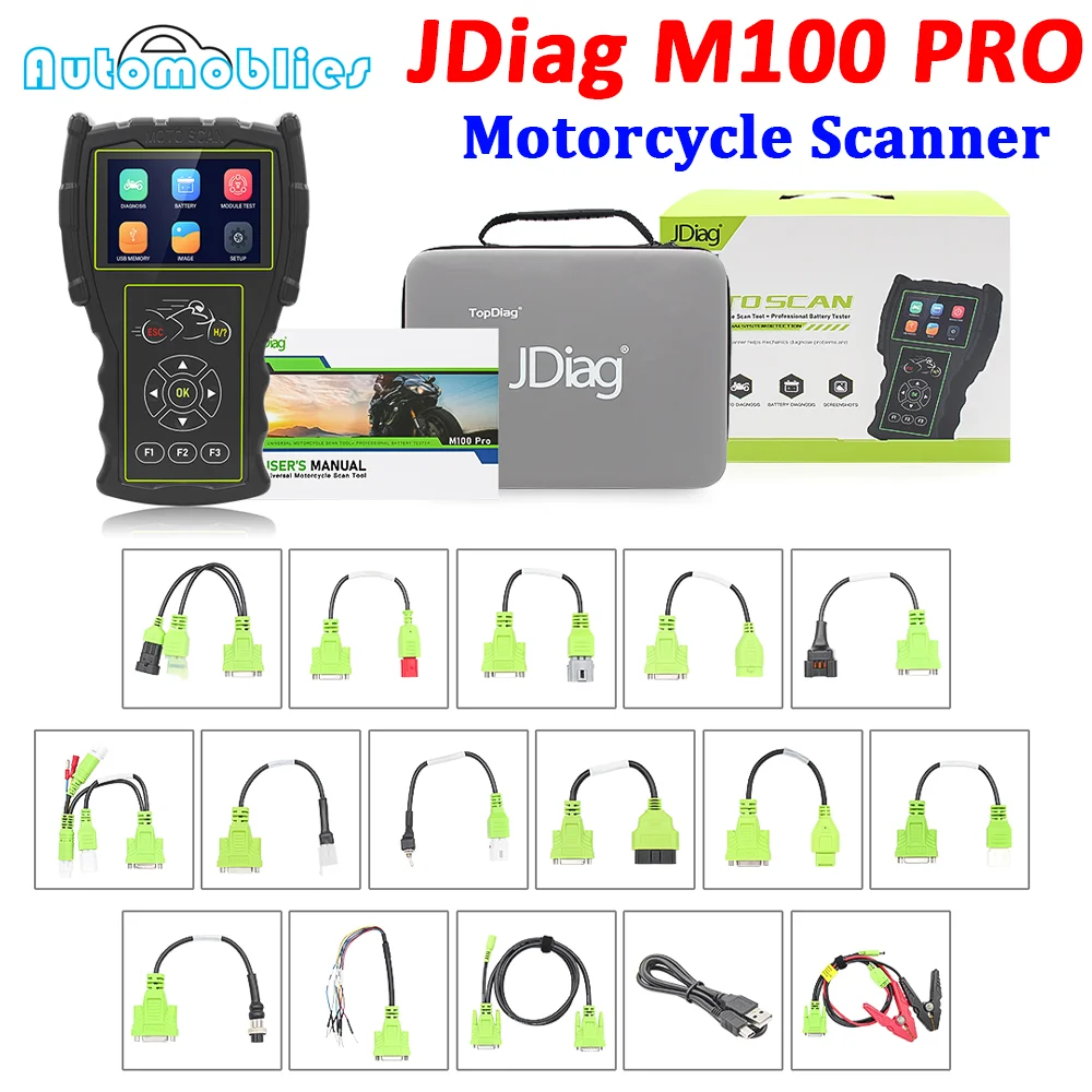JDiag-M100-Pro-Scanner-De-Motocicleta-para-KTM-Testador-De-Bateria-OBD2 ...