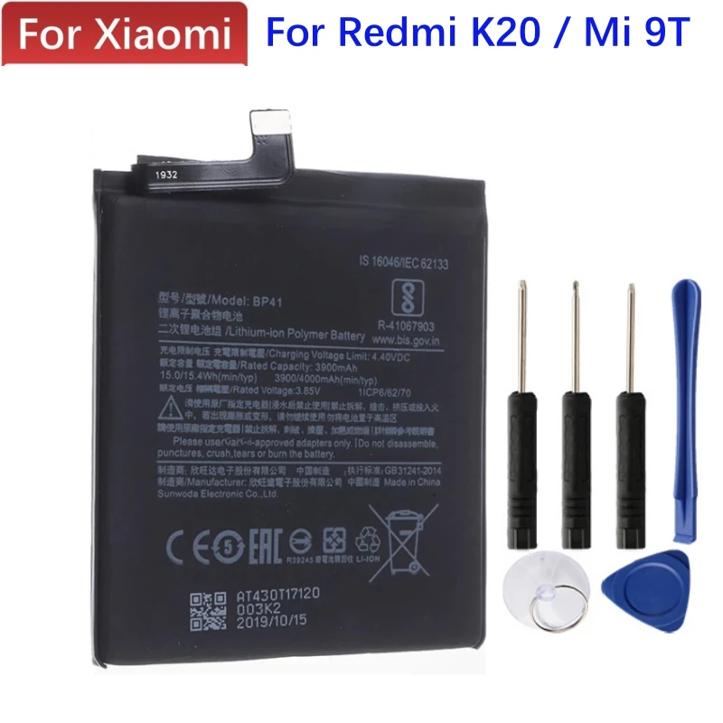 Phone-Battery-For-Xiaomi-Redmi-K20-Mi-9T-Replacement-Batteries-Xiomi ...