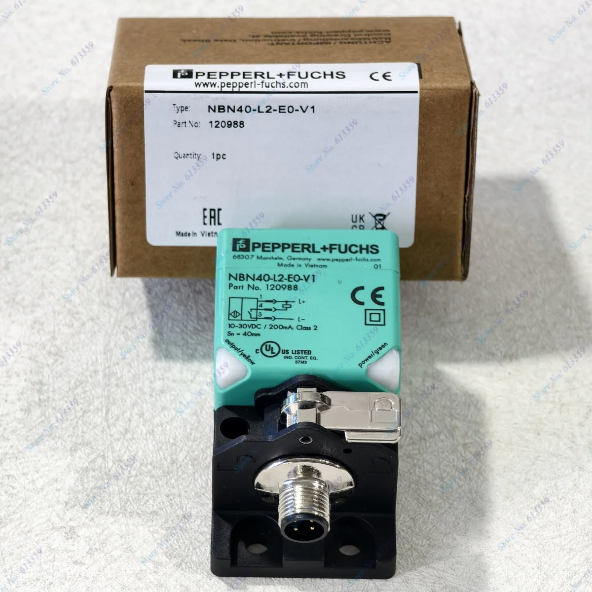 Датчик приближения Pepperl+Fuchs NBN40-L2-E0-V1 / NBN40-L2-E2-V1 | AliExpress