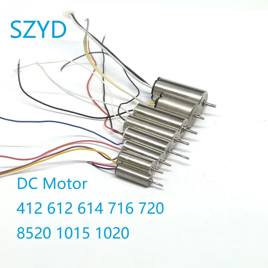 10PCS-LOT-DC-Motor-412-612-614-716-720-8520-1015-1020-High-Speed ...
