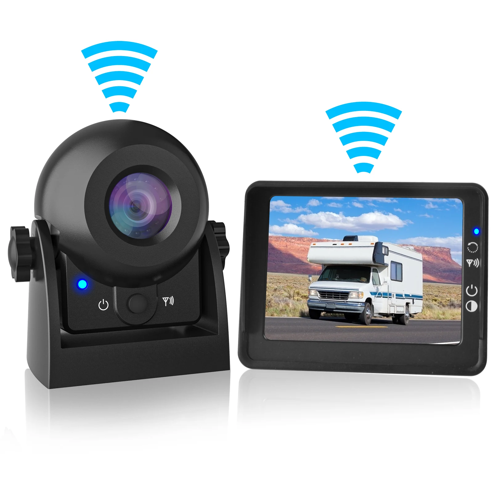 MHCABSR-WiFi-Wireless-Reversing-Camera-with-3-5-Inch-LCD-ahd-Monitor ...
