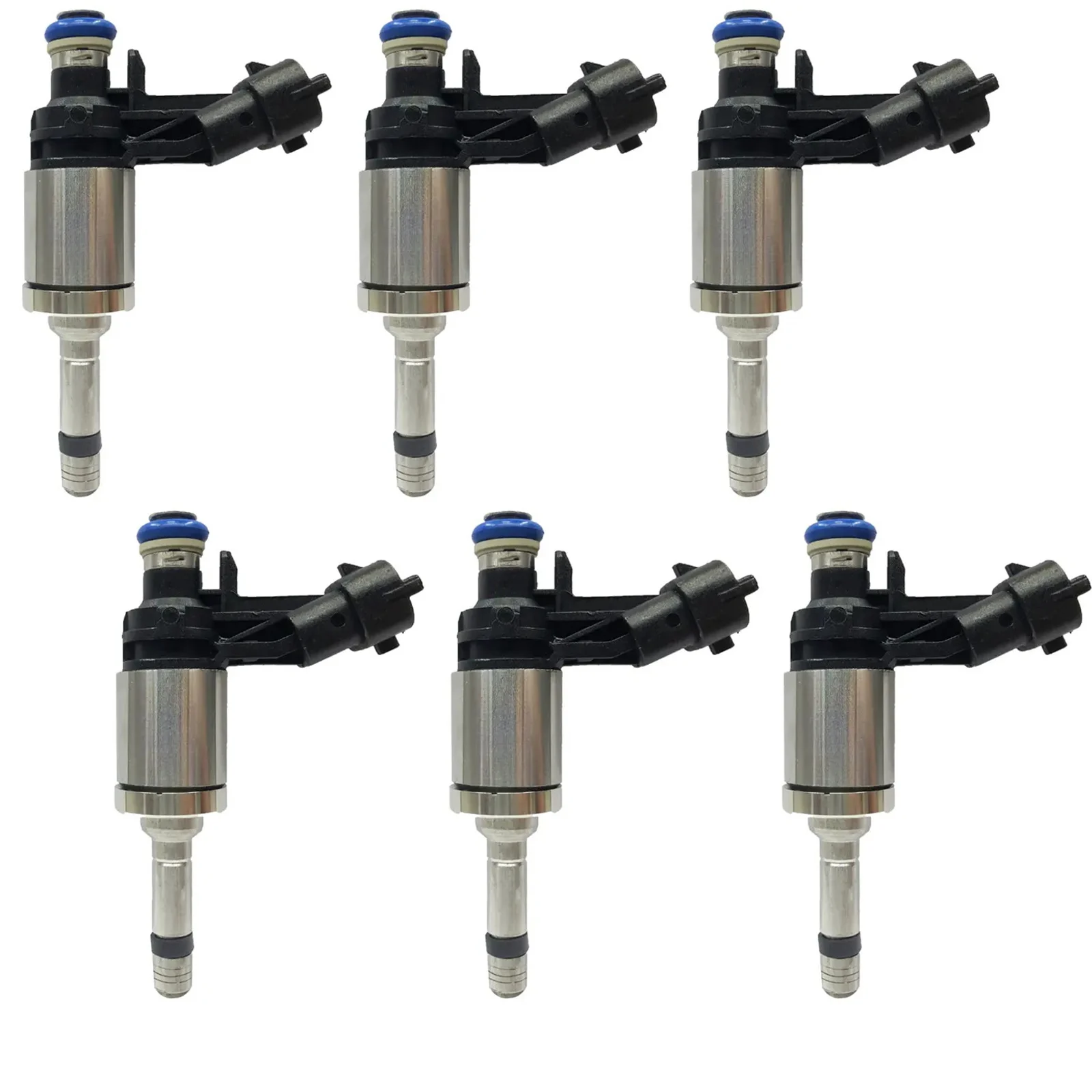 6pcs 12663380 For Buick Enclave Car Fuel Injectors Fj1152 For Chevy Traverse For Gmc Acadia Auto
