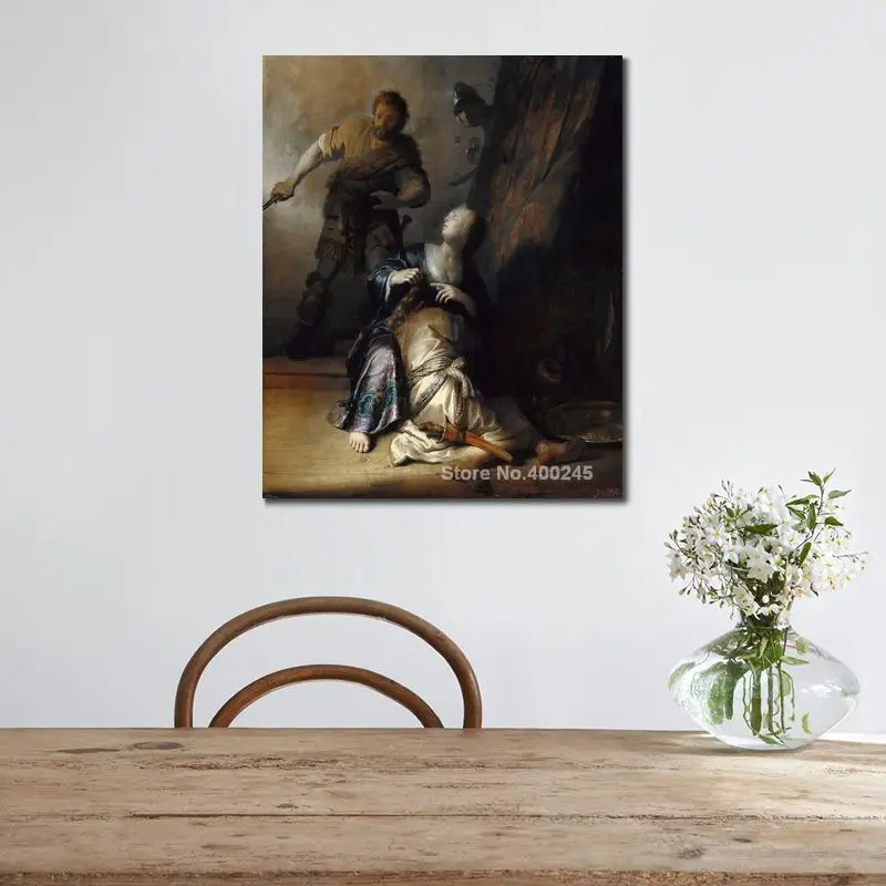 Samson And Delilah Rembrandt