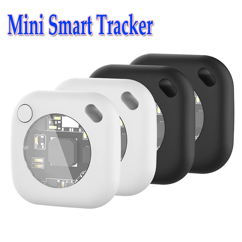2025 Anti Loss GPS Tracker MINI Black White Square Locator For Mobile ...
