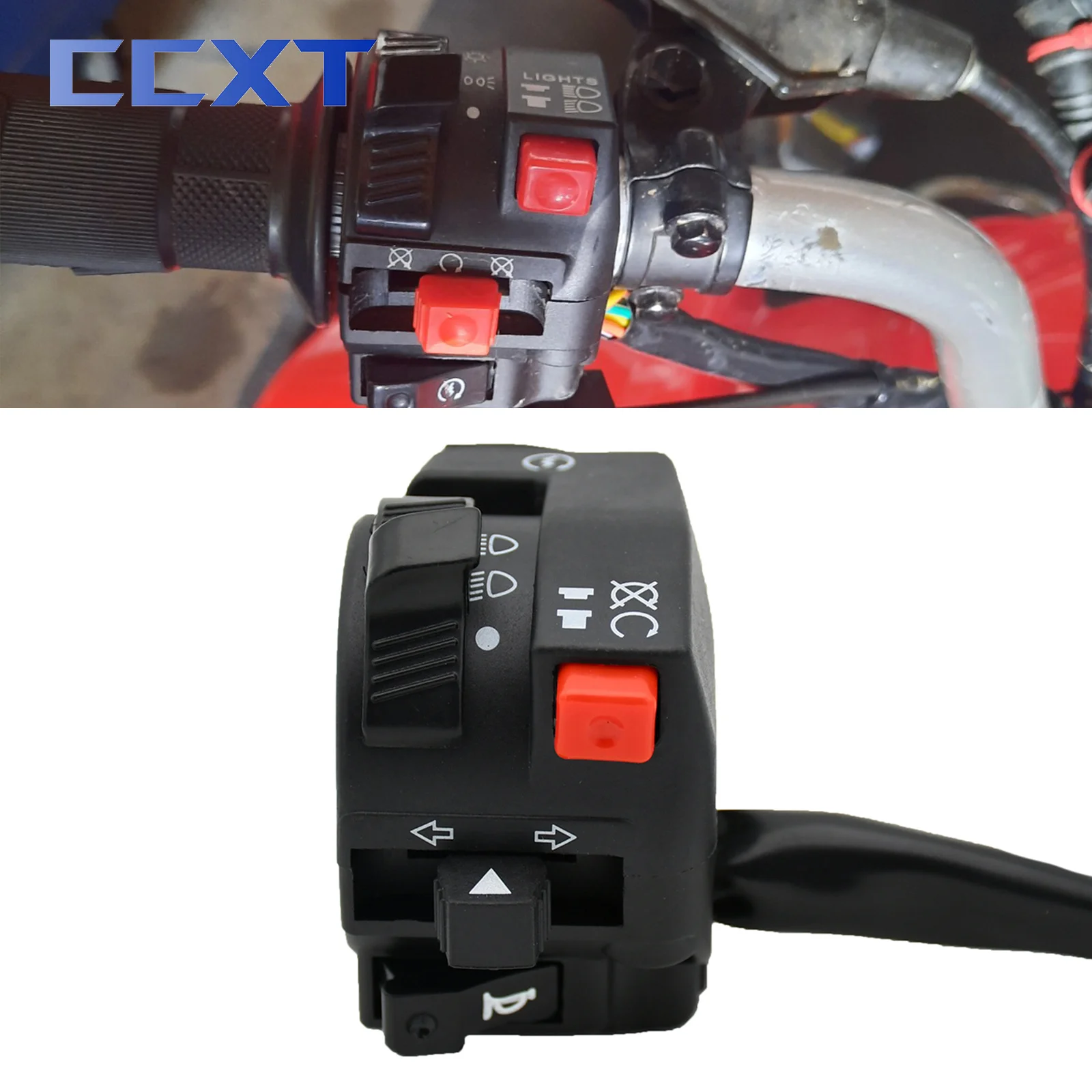 Interruttore di avviamento elettrico per moto interruttore indicatori ...