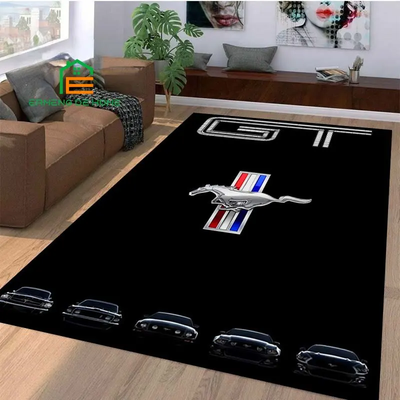 Mustang-Ford-Rug-for-Bedroom-Living-Room-Carpets-for-Kitchen-Floor-Mats ...