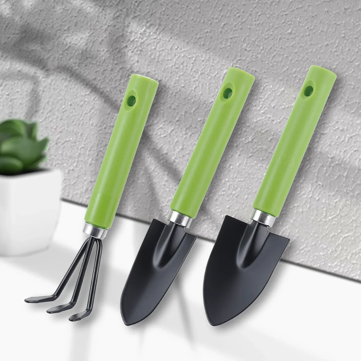 3Pcs/Set Mini Gardening Shovel Gadgets For Plant Flower Pot Cactus ...