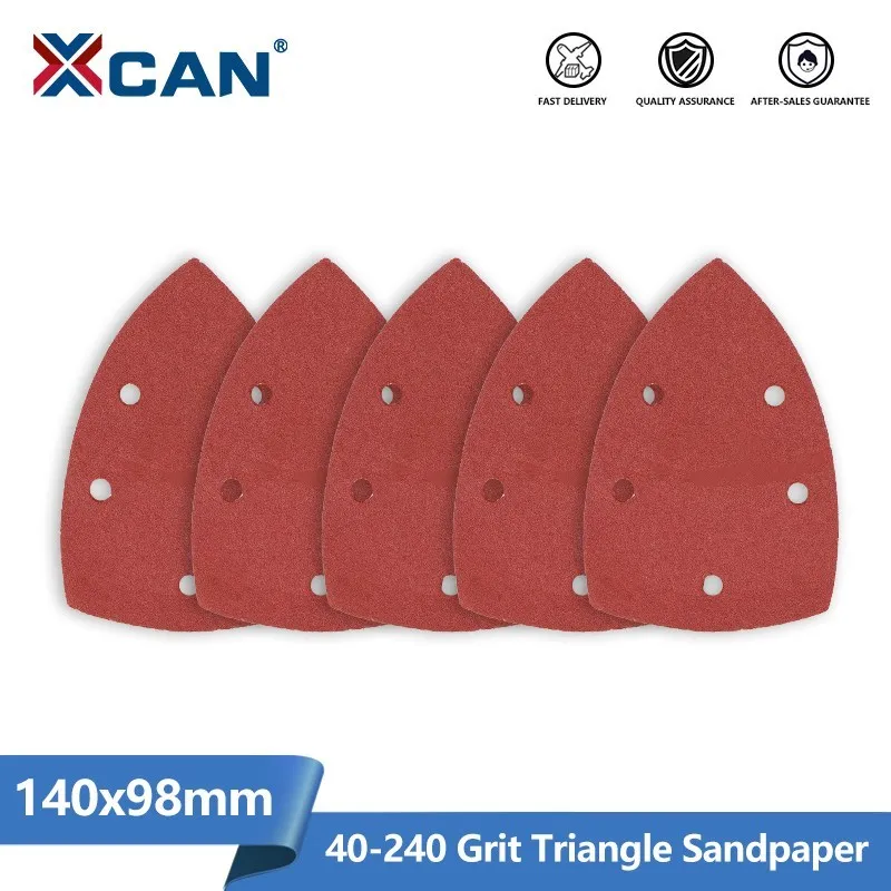 XCAN-Grit-40-240-Sandpaper-Disc-Self-adhesive-Sandpaper-Triangle-Sander ...