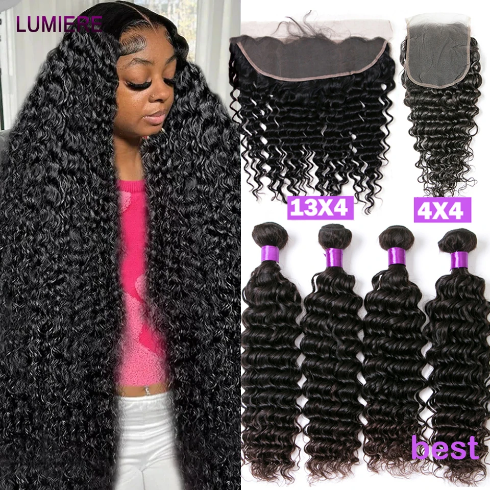 M-ches-br-siliennes-naturelles-Deep-Wave-pour-femmes-extension-de ...