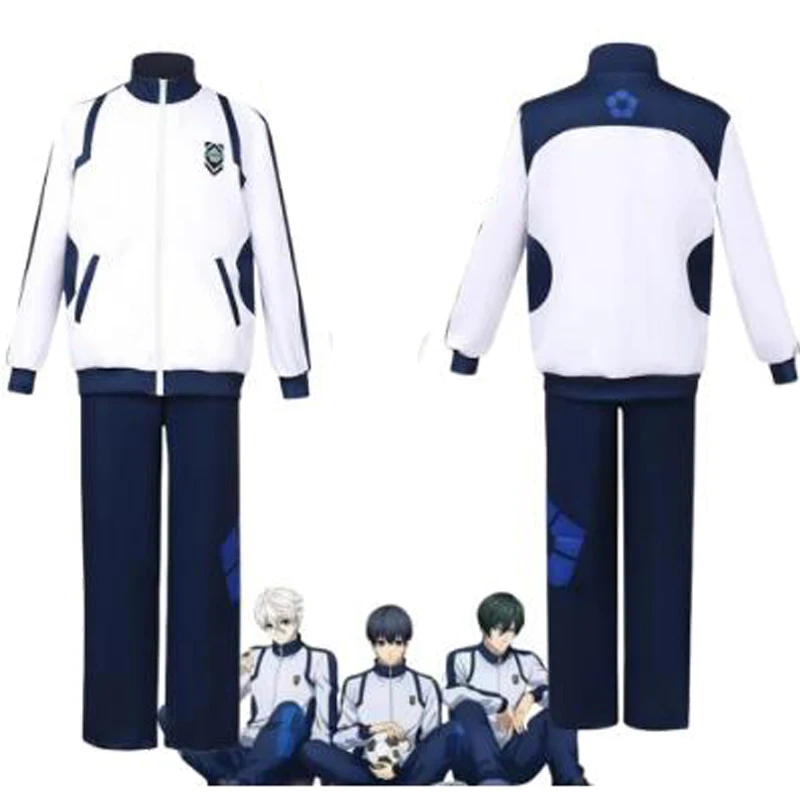 Blue-Lock-Reo-Nagi-Bachira-Isagi-Chigiri-Cosplay-Costume-Zip-Sportswear ...