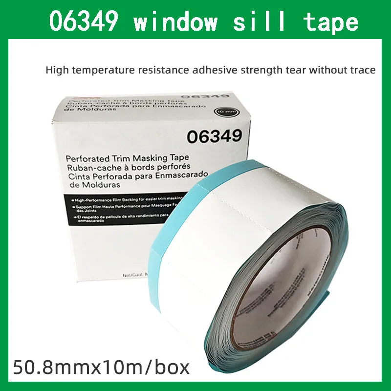 06349 Window Sill Masking Tape Car Body Window Edge Spraying Decorative ...