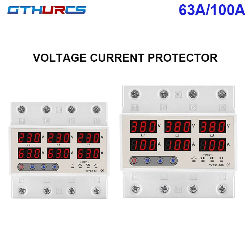 Three Phase Voltage Protector Relay | Voltage Protector Relay 3 Phase ...