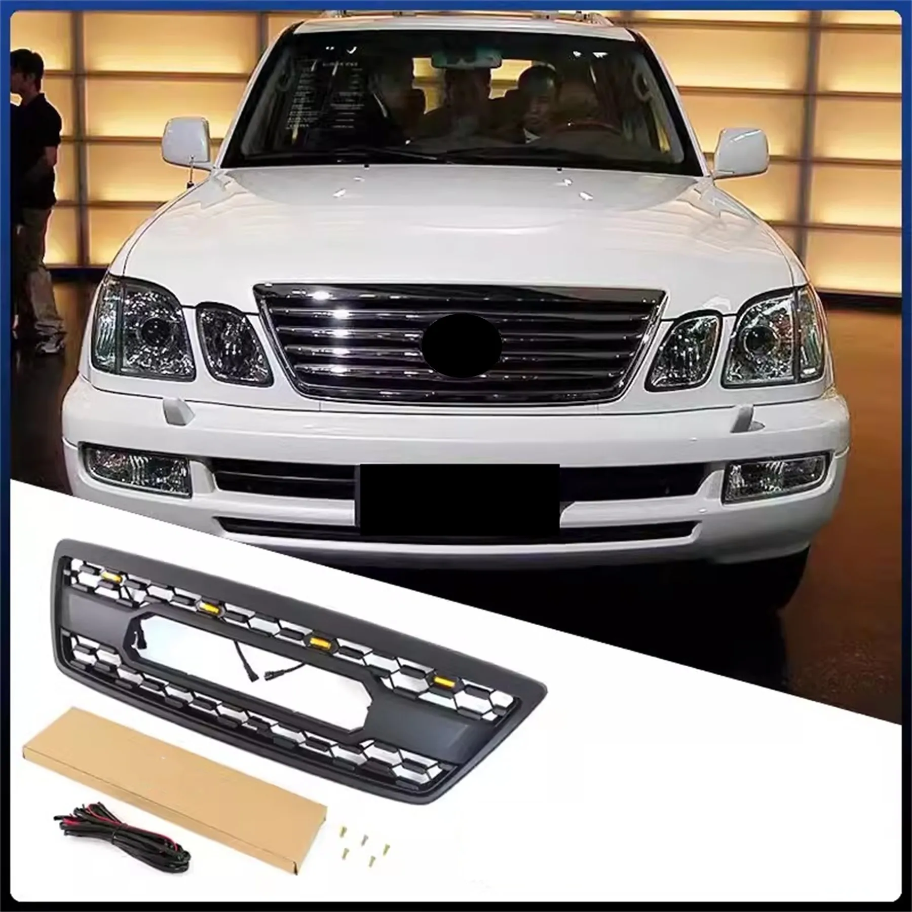 Car-Front-Bumper-Grill-Grille-Racing-Grills-for-Leuxs-Grille-LX470-03 ...