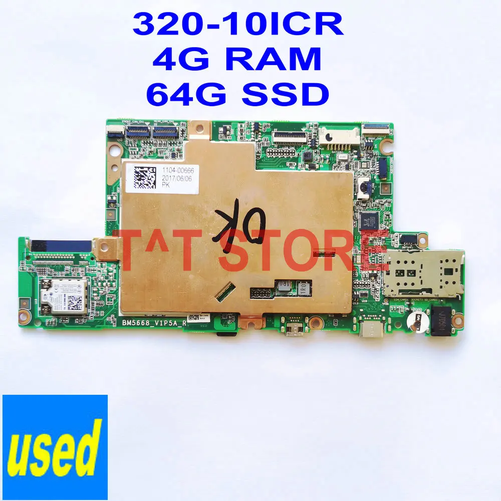 Digunakan-untuk-LENOVO-Miix-320-10ICR-MIIX320-Tablet-Motherboard-dengan ...
