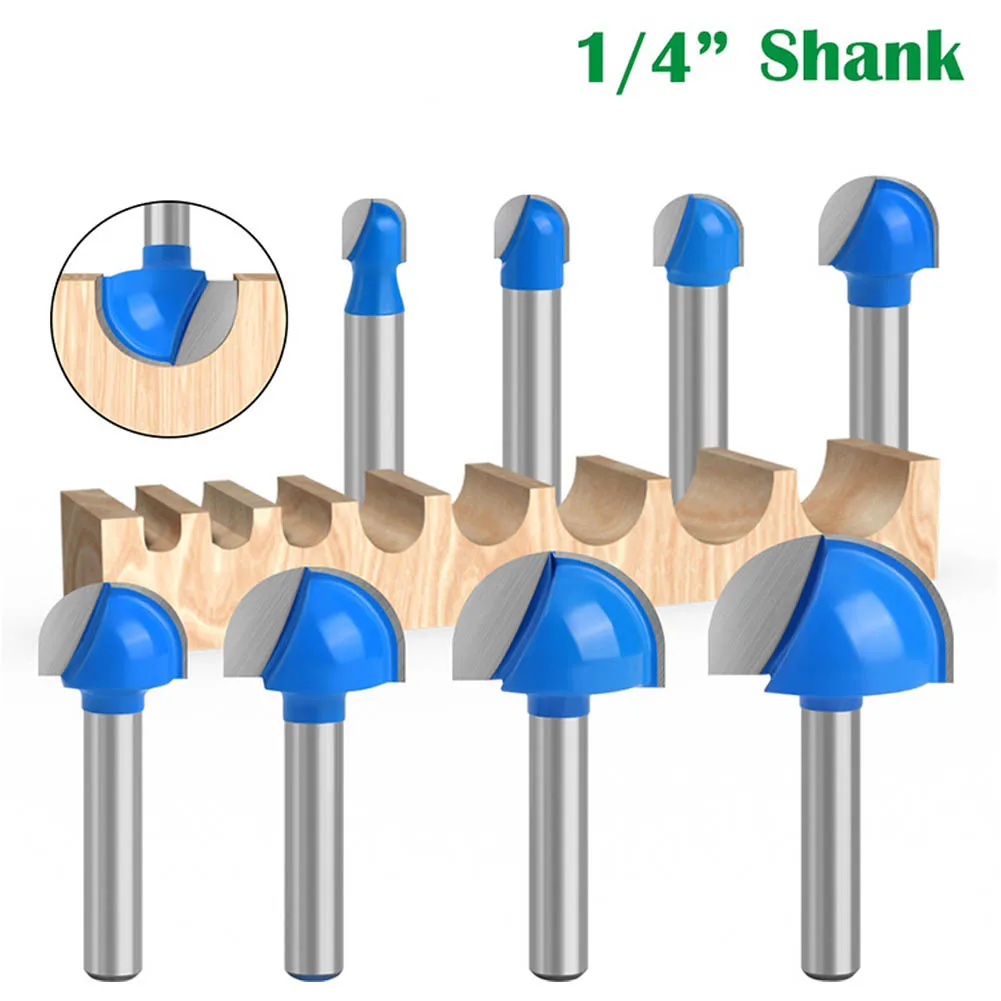 1pc 1 4Inch Shank Ball Nose Router Bit Round Bottom Router Bits CNC