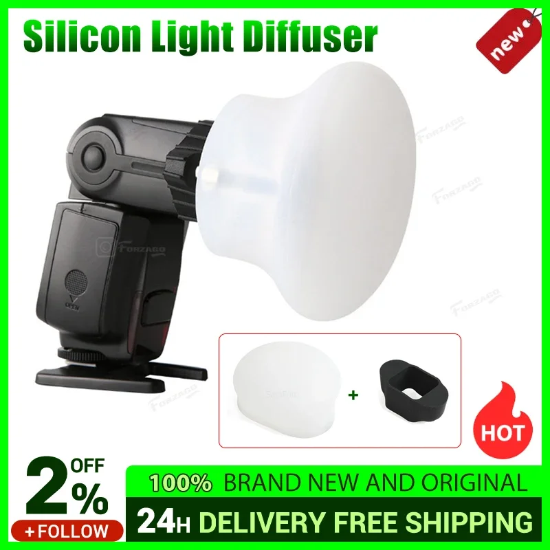 Magnetic-Silicon-Light-Diffuser-Sphere-Modular-Flash-Photography ...