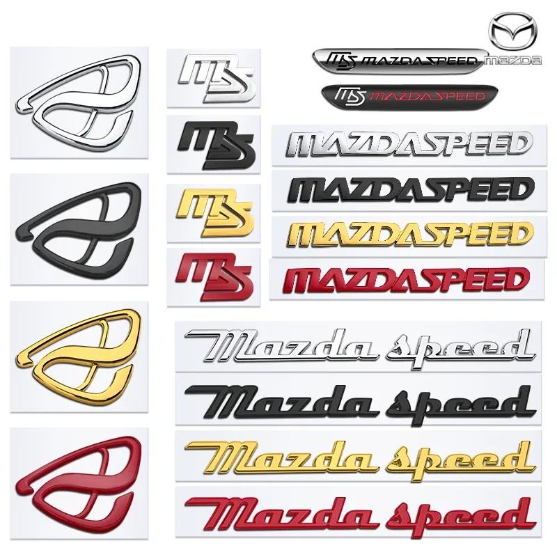 Car-3D-Metal-Emblem-Trunk-Letters-Logo-Rotor-Badge-Sticker-for ...