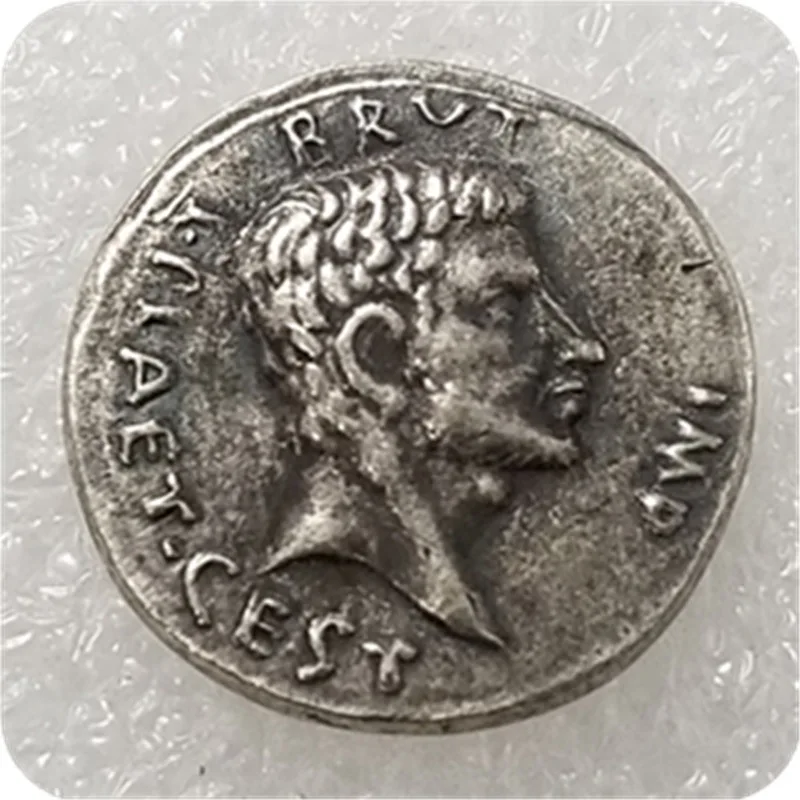 Ancient-Roman-COIN-Brutus-Assassination-Caesar-COPY-Commemorative-Coins ...