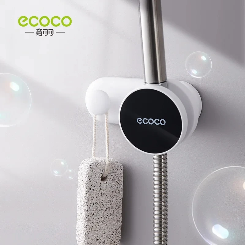 ECOCO-Shower-Head-Holder-Adjustable-Wall-Mounted-Holder-Self-Adhesive-Showerhead-Handheld ...