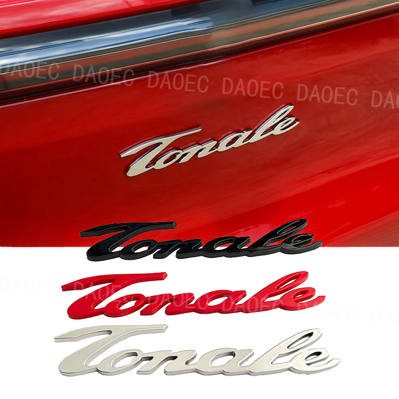 Black-TONALE-Tail-Letter-Badge-Trunk-Emblem-Car-Stickers-For-Alfa-Romeo ...