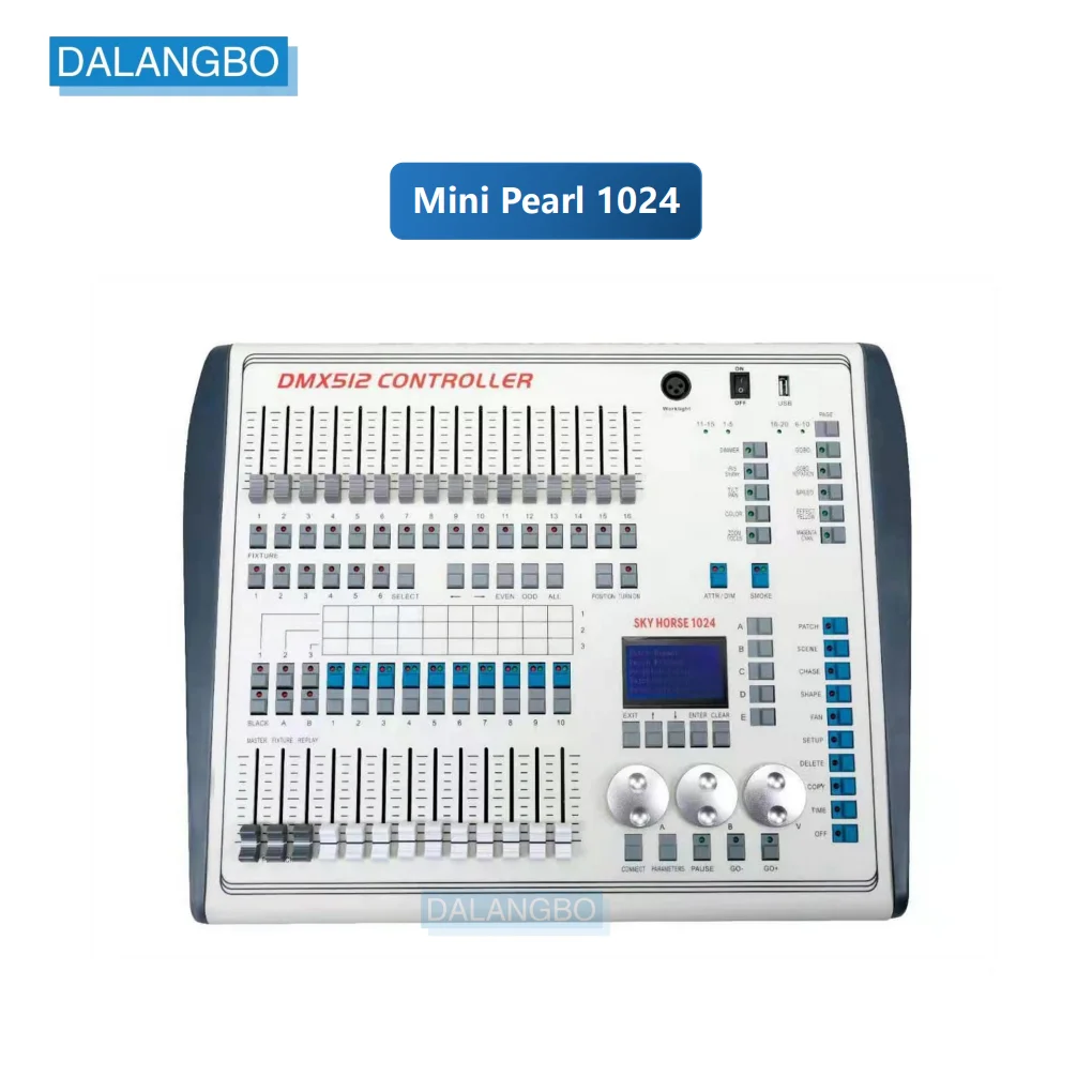 Mini Pearl 1024 Dmx Light Console Stage Light Dj Controller For Led Par ...