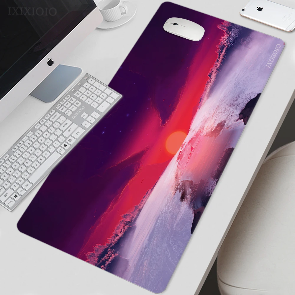 Sunset-Tree-Scenery-Mouse-Pad-Gaming-XL-New-Custom-Mousepad-XXL-Desk ...