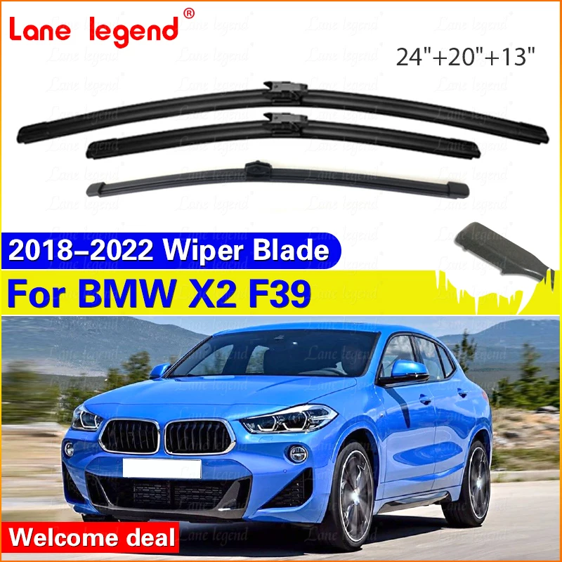 Car Front Rear Wiper Blades For BMW X2 F39 2018 2019 2020 2021 2022 M ...