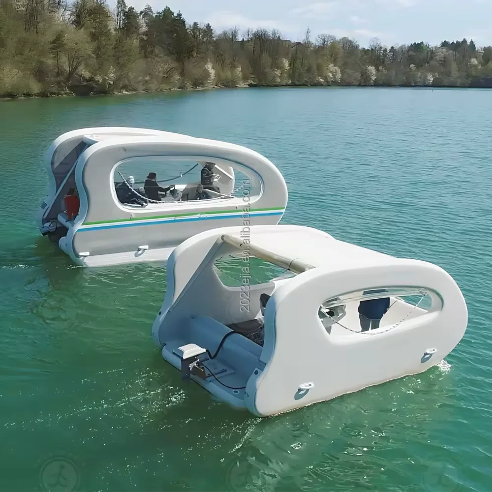 Floating-Inflatable-Electric-Boat-Solar-Sustainable-Inflatable-House ...