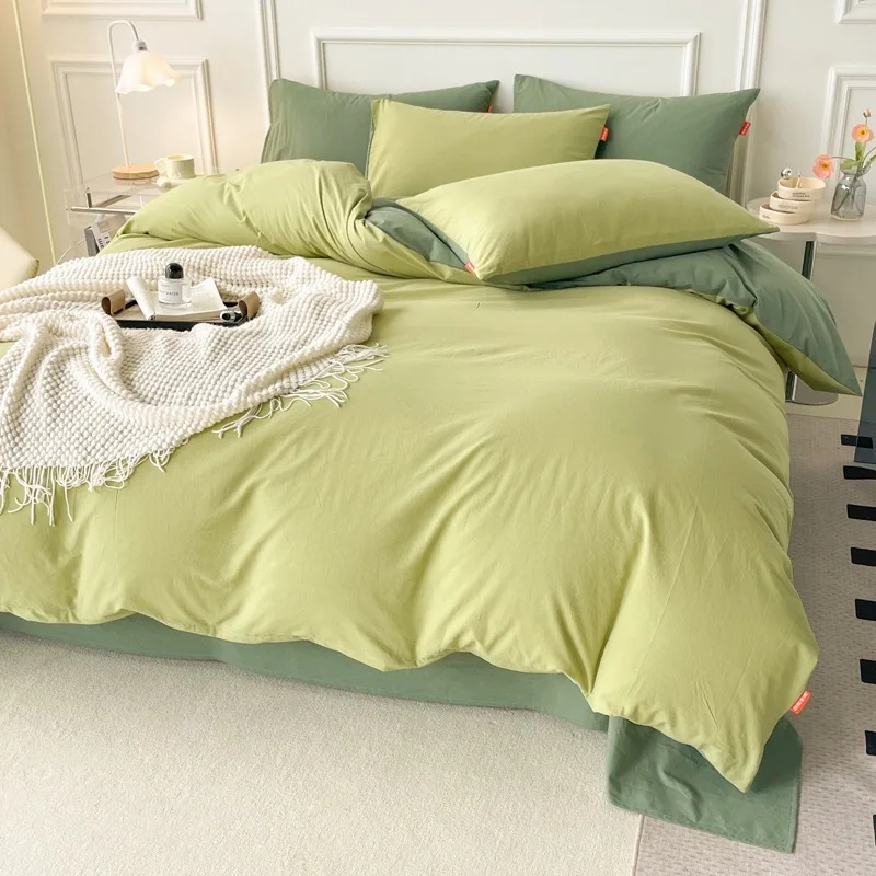 New-modern-minimalist-style-A-class-pure-cotton-double-layer-color-four ...