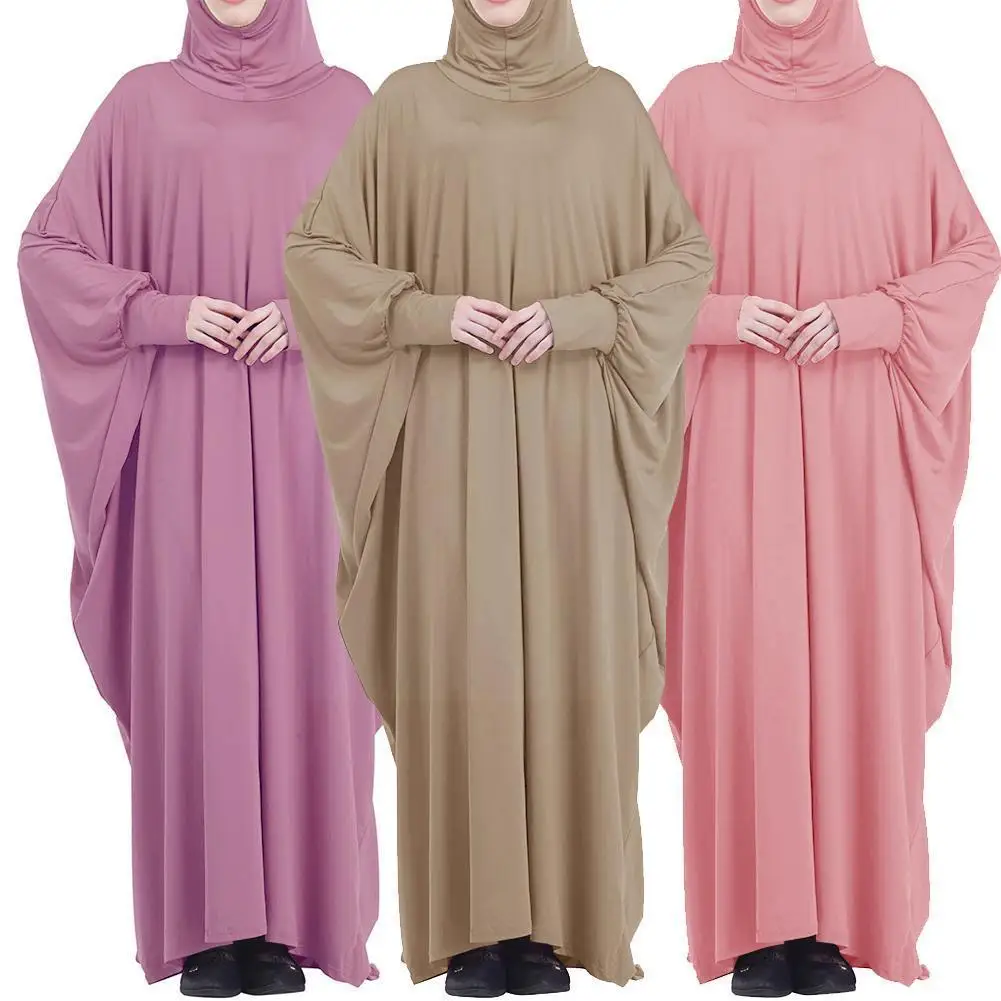 Ramadan-Muslim-One-Piece-Prayer-Hijab-Dress-Garment-Women-Jilbab-Jilbab ...