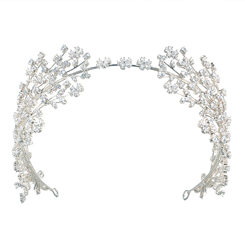 Diadema nupcial de cristal, Tiara de princesa, accesorios para el ...