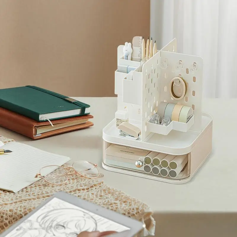 Rotating-Desk-Organizer-Pen-Organizer-Desk-Organizer-Pen-Holder-360 ...