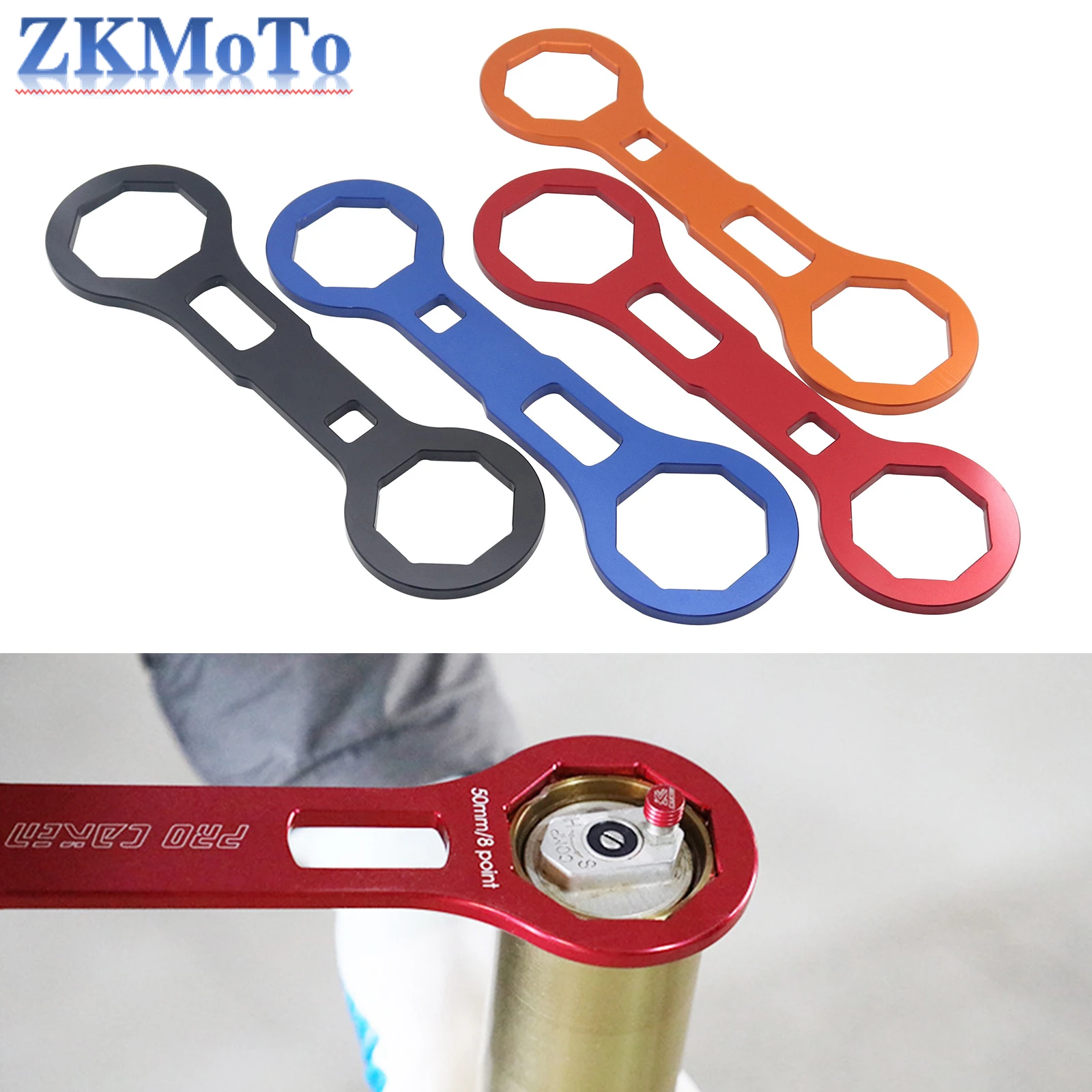 Motorcycle 46mm-50mm Shock Absorber Adjustment Wrench For KTM HUSQVARNA ...