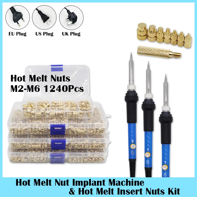 Heat-Insert-Nut-Iron-Tip-TS100-Soldering-Iron-Insert-Internal-Thread ...