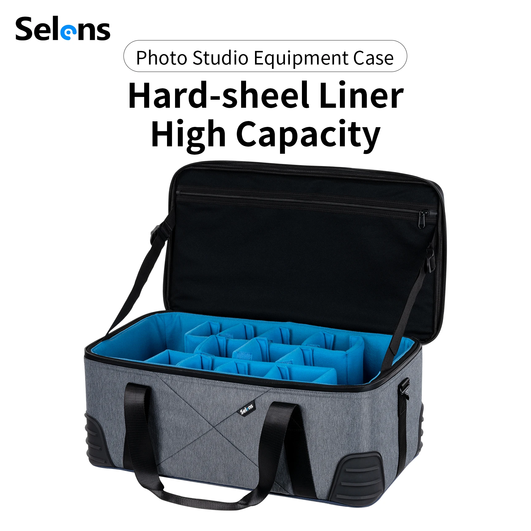Selens Waterproof Zipper Store Bag Photo Studio Equipment Case Camera ...
