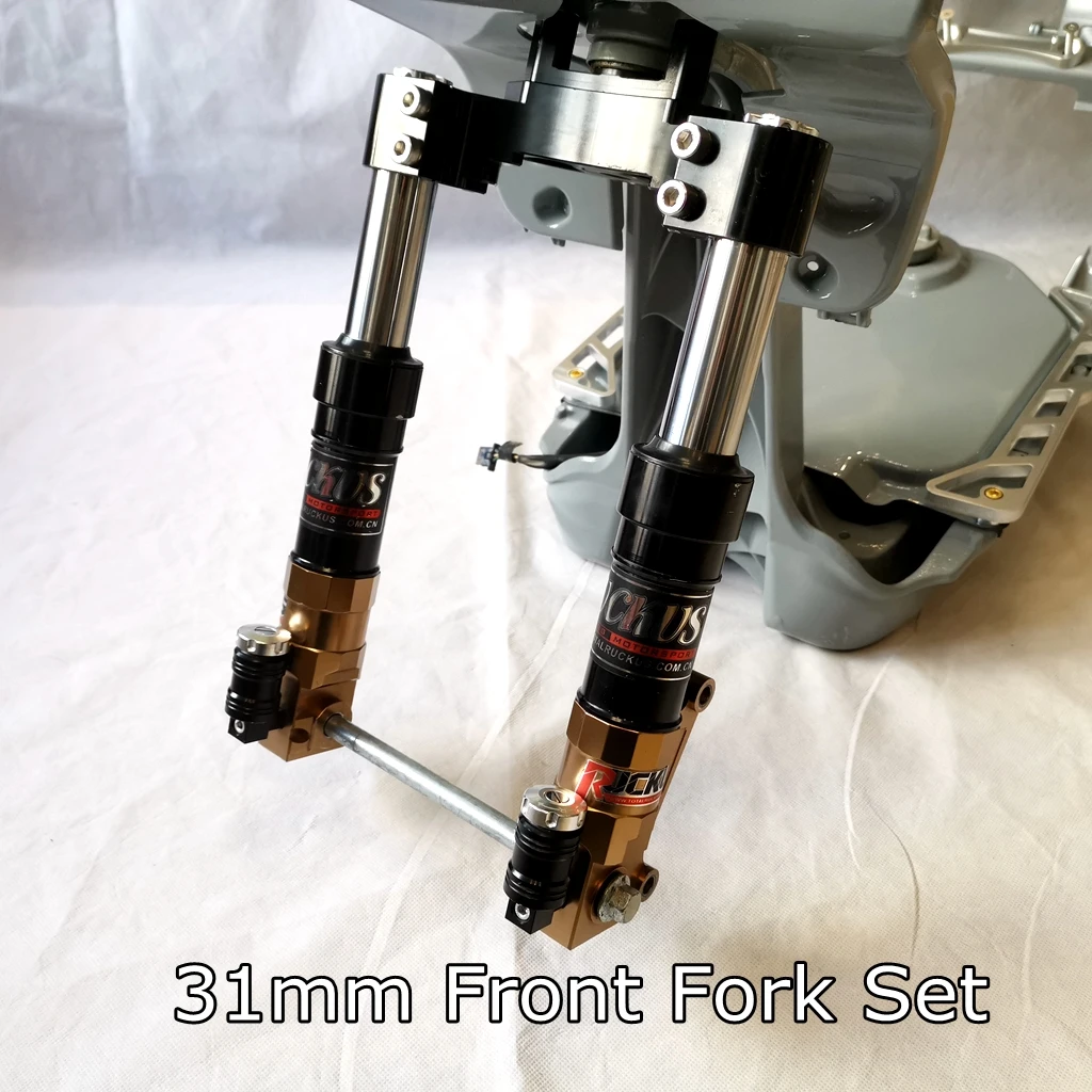 31MM-Triple-Tree-Teering-Stem-And-31MM-Front-Shock-Absorption-For-Honda ...